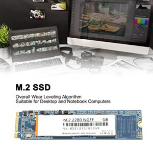 SSD for Desktop Computer, Full Power Mode Balanced Wear Algorithm High Performance NGFF SSD for Desktop Computer for Laptop(#2)