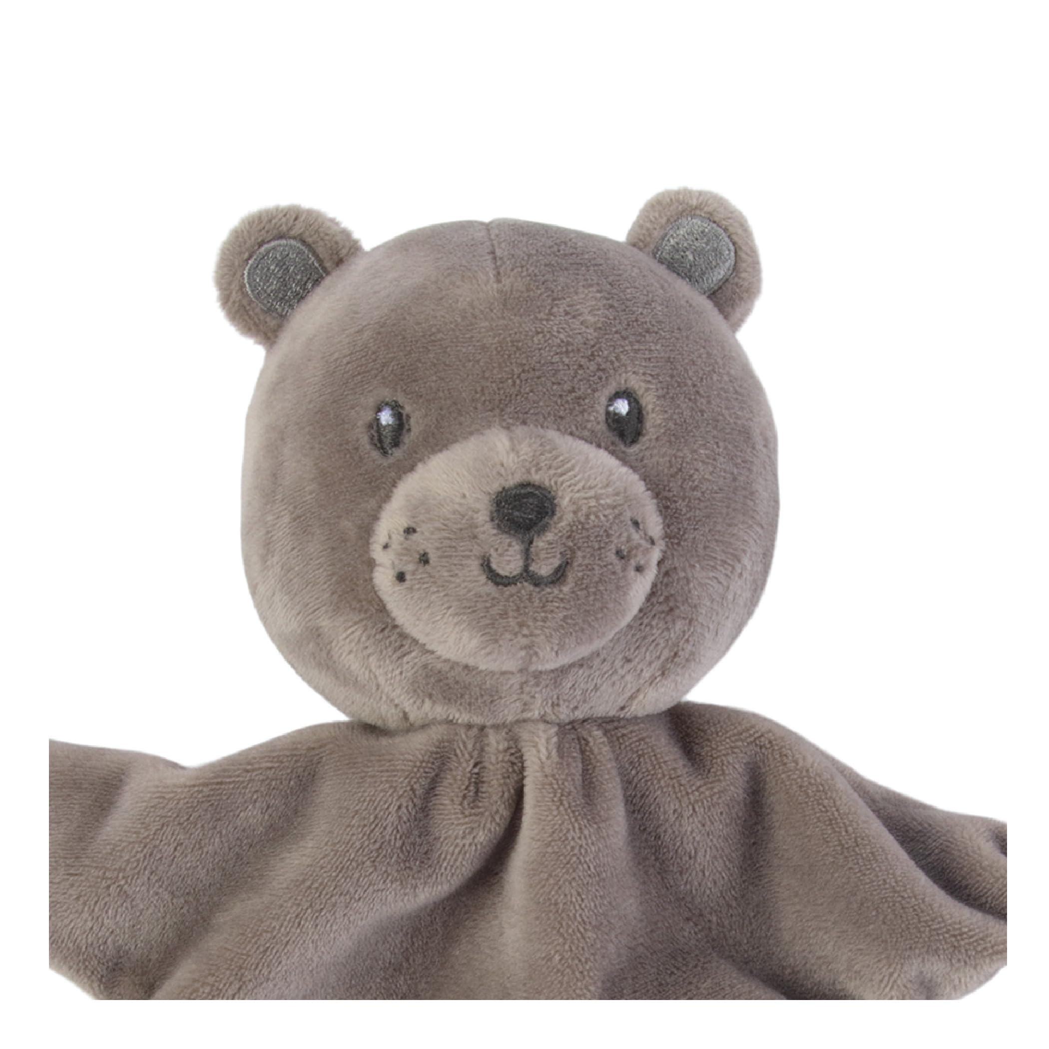 My Tiny Moments Bear Security Blanket Lovey, Brown