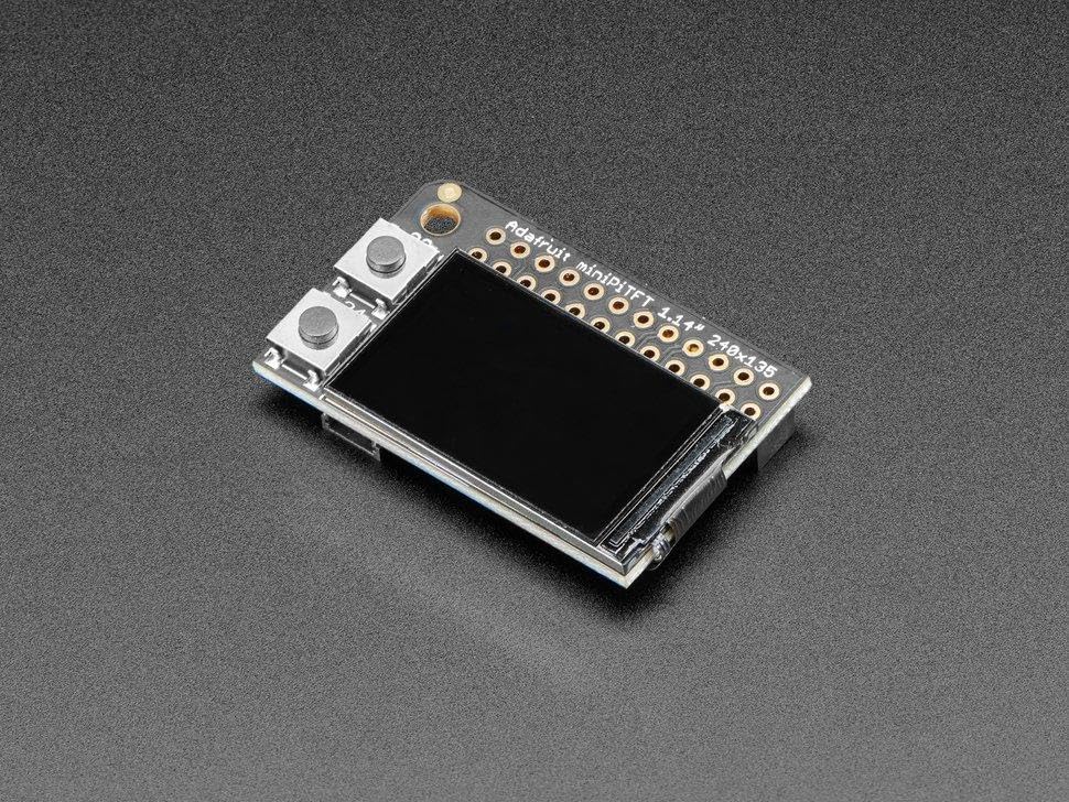 Mini PiTFT - 135x240 Color TFT Add-on for Raspberry Pi Ada 4393