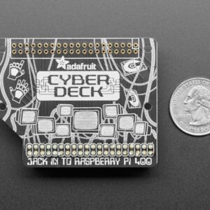 CYBERDECK Bonnet for Raspberry Pi 400 Ada 4862