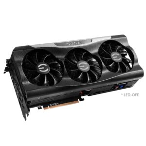 EVGA GeForce RTX 3080 FTW3 Ultra Gaming, 12G-P5-4877-KL, 12GB GDDR6X, iCX3 Technology, ARGB LED, Metal Backplate, LHR