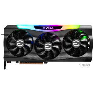 EVGA GeForce RTX 3080 FTW3 Ultra Gaming, 12G-P5-4877-KL, 12GB GDDR6X, iCX3 Technology, ARGB LED, Metal Backplate, LHR