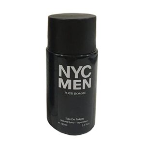 Hybrid & Company NYC Men Cologne for Men Eau De Toilette Natural Spray Masculine Scent, 3.4 Fl Oz