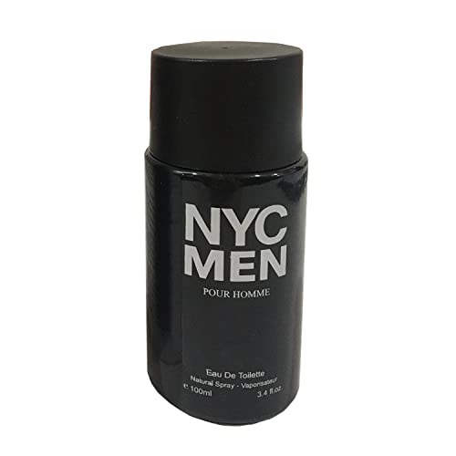 Hybrid & Company NYC Men Cologne for Men Eau De Toilette Natural Spray Masculine Scent, 3.4 Fl Oz