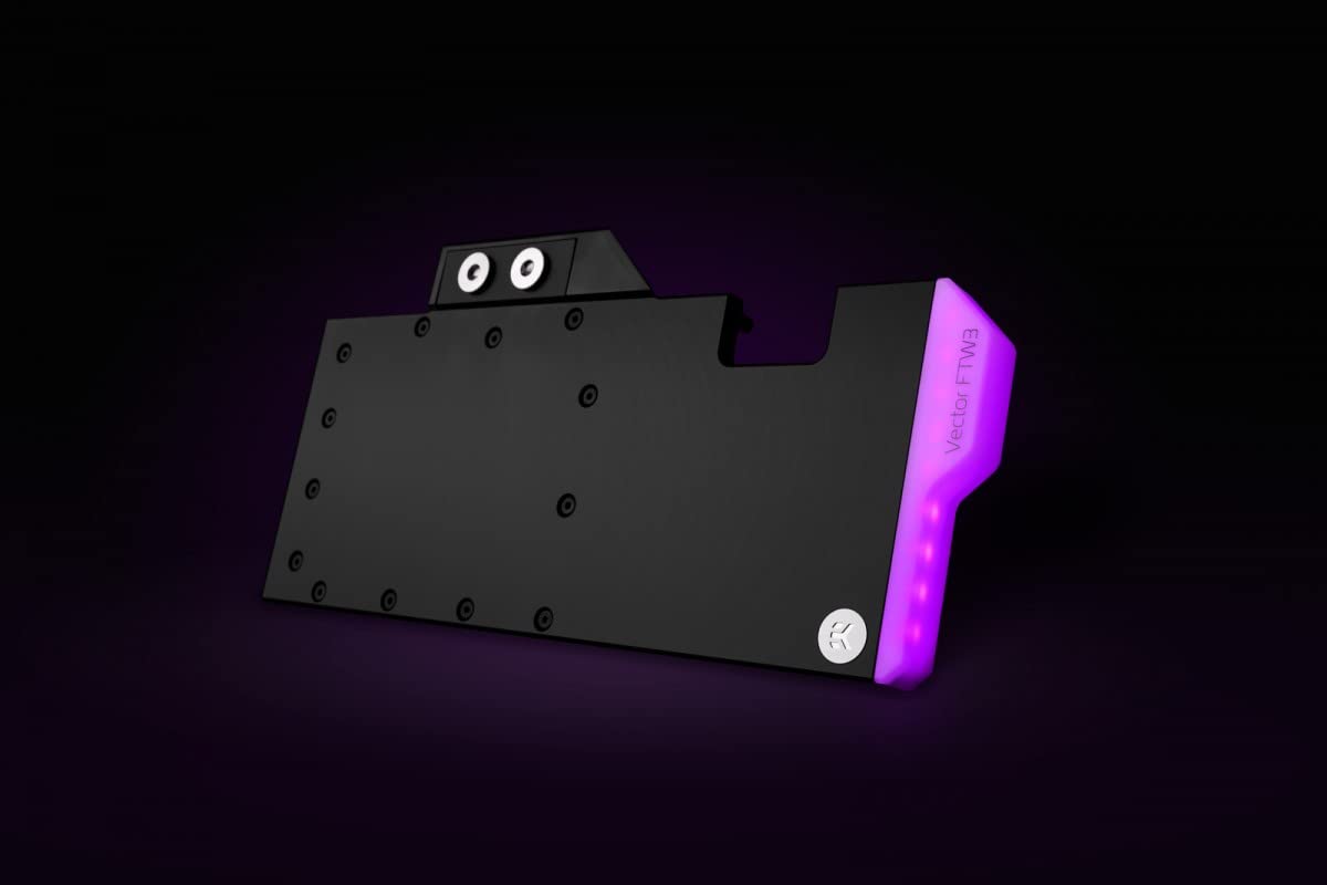 EK Water Blocks Compatible EK-Quantum Vector FTW3 RTX 3070 Ti D-RGB - Nickel + Acetal