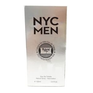 Hybrid & Company NYC Men Cologne for Men Eau De Toilette Natural Spray Masculine Scent, 3.4 Fl Oz