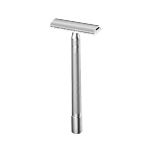 Ceeso Classic manual razor Patent design Double Edge Safety Razor stainless steel 316 Handle Safety Razor Wood For Men or For Women with 10PCS blades