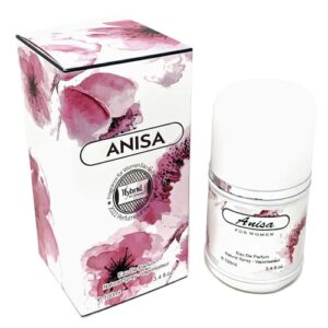 Hybrid & Company Anisa Fragrance for Women Eau De Parfum Natural Spray Fresh Floral Scent, 3.4 Fl Oz