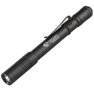 Streamlight 66134 Stylus Pro USB Rechargeable Penlight & 66122 Stylus Pro Penlight with White LED, Blue, 2x AAA Alkaline Batteries