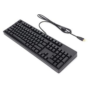 ciciglow mechanical gaming keyboard, 104 keys rgb backlit light wired gaming keyboards with anti mistouch model for laptop desktop computer pc, for win 2000/xp/7/8/10 computer accessories