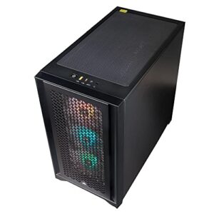 Velztorm Rivex CTO Gaming Desktop (Intel i9-12900K 16-Core, GeForce RTX 3080 10GB, 64GB DDR5 4800MHz, 2TB PCIe SSD + 6TB HDD, RGB Fans, 240 mm AIO, 1000W PSU, WiFi 6, BT 5.2, Win 10 Pro)