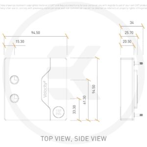 EK Water Blocks Quantum Velocity2 Eau Bloc