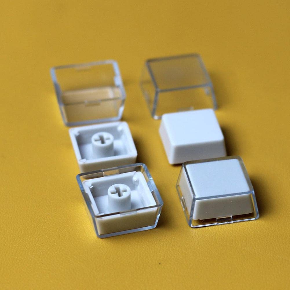 QAQE Transparent Keycap Mechanical Gaming Keyboard Keycaps DIY Mechanical Keyboard Cover Keycap