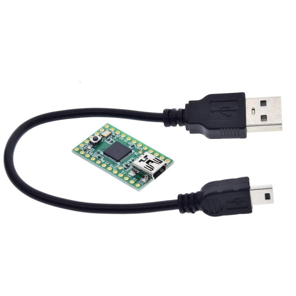 FAUUCHE JF-Xuan Teensy 2.0 USB 2.0 Keyboard Mouse teensy for AVR ISP Experiment Board U Disk Mega32u4 Circuit Boards