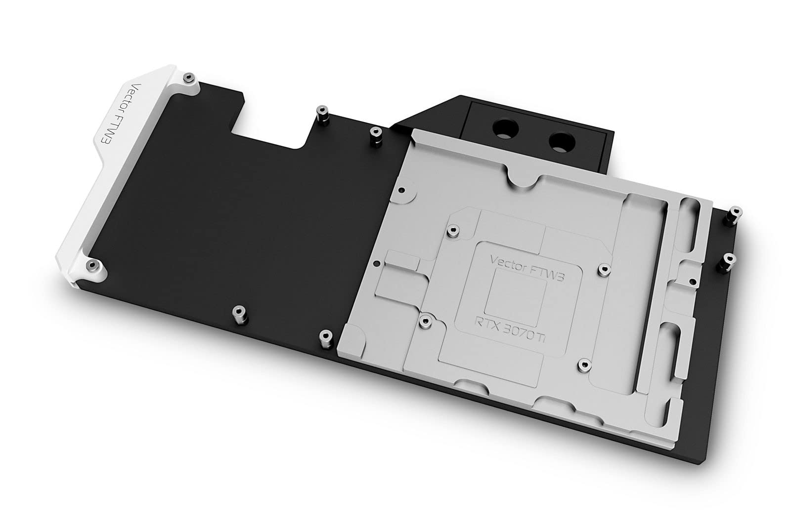 EK Water Blocks Compatible EK-Quantum Vector FTW3 RTX 3070 Ti D-RGB - Nickel + Acetal