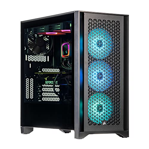 Velztorm Rivex CTO Gaming Desktop (Intel i9-12900K 16-Core, GeForce RTX 3080 10GB, 64GB DDR5 4800MHz, 2TB PCIe SSD + 6TB HDD, RGB Fans, 240 mm AIO, 1000W PSU, WiFi 6, BT 5.2, Win 10 Pro)