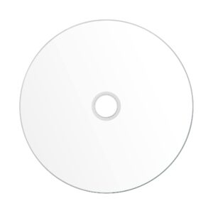 100 Pack Smartbuy Digital Audio CD-R Music 52X 700MB/80Min White Inkjet Hub Printable Blank Recordable Disc