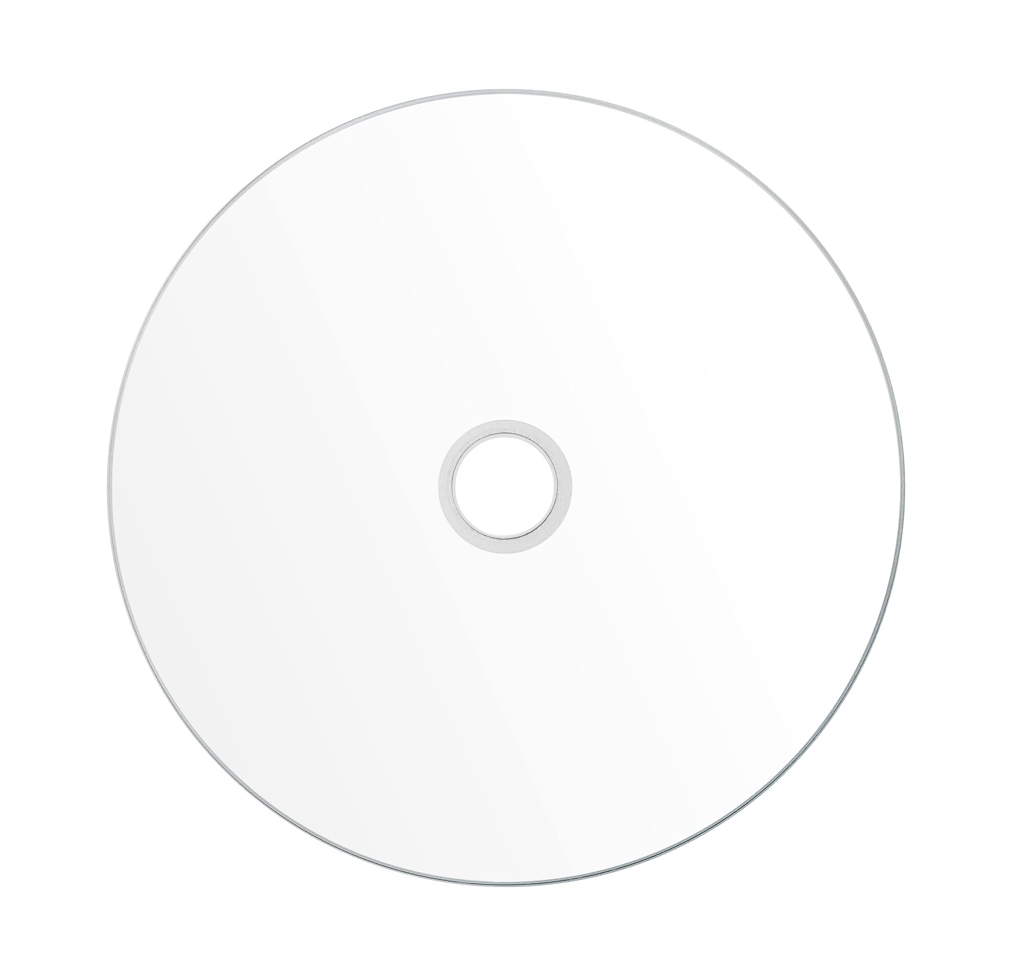 100 Pack Smartbuy Digital Audio CD-R Music 52X 700MB/80Min White Inkjet Hub Printable Blank Recordable Disc