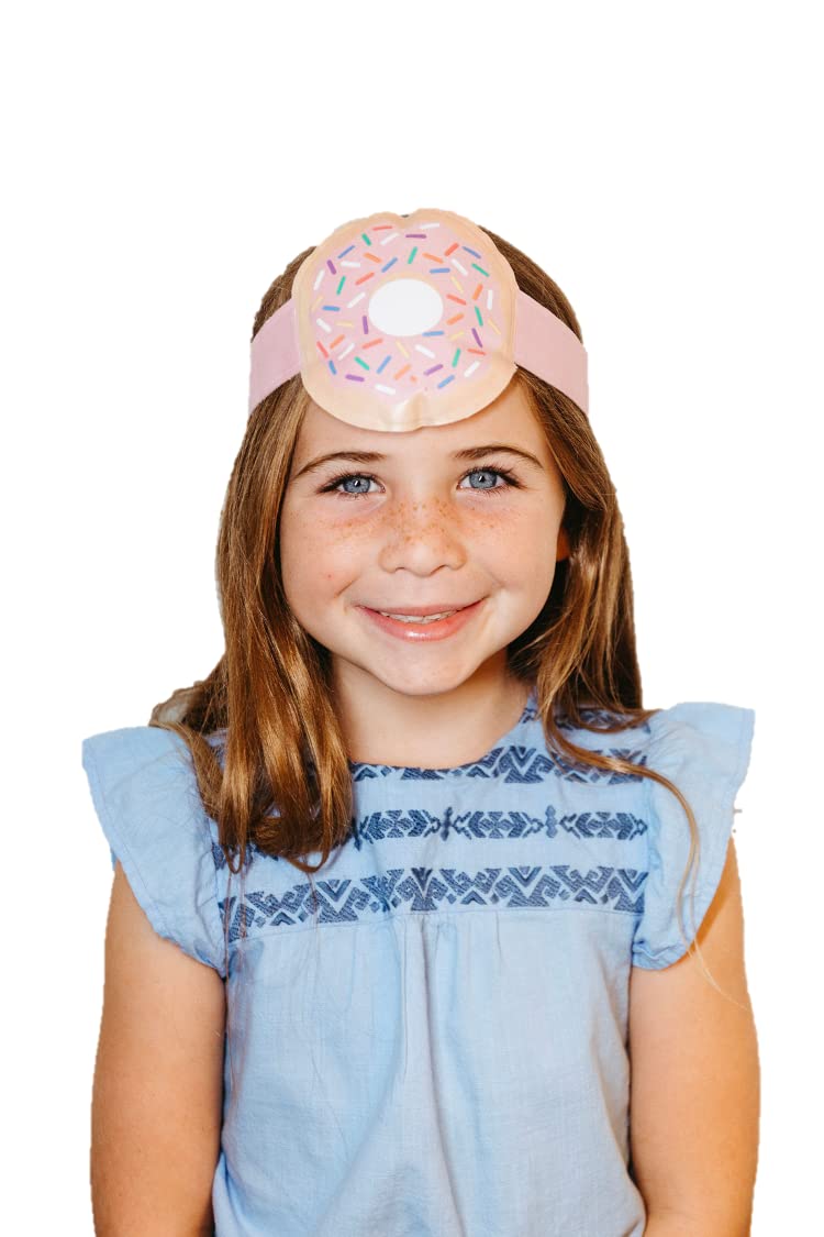 GooseEgged - Hands Free Ice Pack for Kids; Kids Ice Pack, Ice Packs for Kids, Kids Ice Packs for Boo Boos - for Bumps and Temperatures; Baby Shower and Registry Essential (Donut)