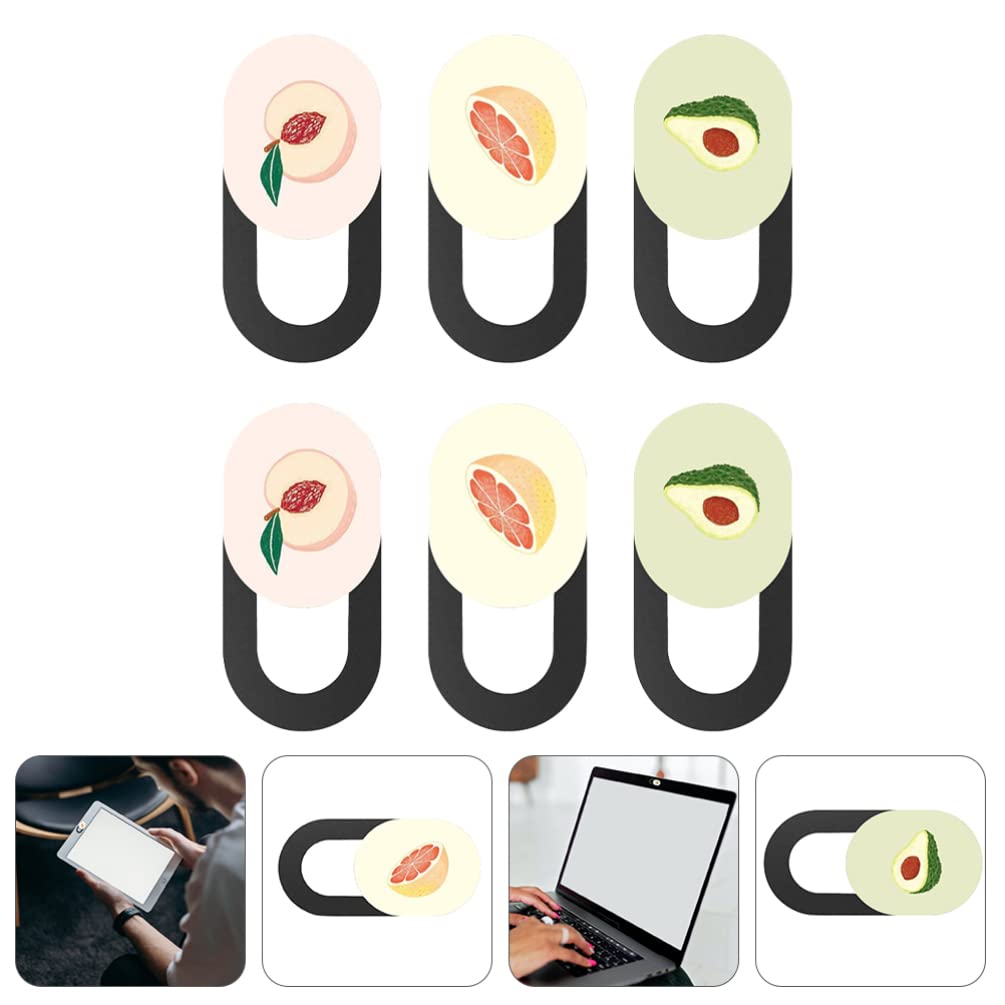 SOLUSTRE 6pcs Camera Cover Camera Privacy Cover Phone Camera Blocker Phone Camera Slide Laptop Camera Slide Webcam Camera Slide Laptop Camera Blocker Notebook asb Protective Cover