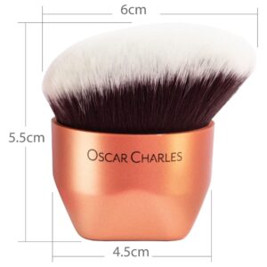 Oscar Charles Flawless makeup brush, Large Bronzer Brush, Foundation brush, Body Make up Brush