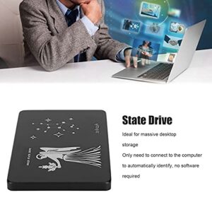 ciciglow External Hard Drives, 2.5inch SSD Solid State Disk 8GB 16GB 32GB 60GB 120GB 240GB 480GB 1TB 2TB, 70 to 500M/S Ultra Thin Solid State Disk Drives for Desktop Computer Tablet Laptop PC(1TB)