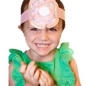 GooseEgged - Hands Free Ice Pack for Kids; Kids Ice Pack, Ice Packs for Kids, Kids Ice Packs for Boo Boos - for Bumps and Temperatures; Baby Shower and Registry Essential (Donut)