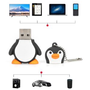 USB 2.0 Flash Drive, Cute and Lovely USB Memory Stick 128GB Plug and Play Lightweight and Compact for Laptop Tablet Computer for Storage and Backup(#1)