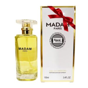 hybrid & company madam paris fragrance for women eau de parfum natural spray classic scent, 3.4 fl oz