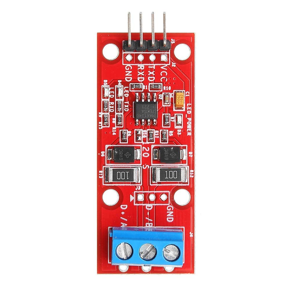 FAUUCHE JF-Xuan MAX3485 TTL to RS485 Module MCU Development Converter Module Board Accessories Circuit Boards