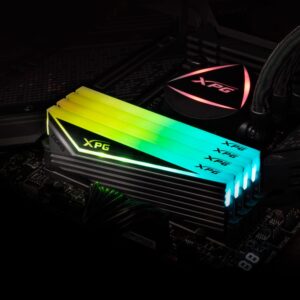 XPG Caster RGB DDR5 6000MHz 32GB (2x16GB) CL40-40-40 PCS-48000 UDIMM 288-Pins Desktop SDRAM Memory RAM Kit (AX5U6000C4016G-DCCARGY)