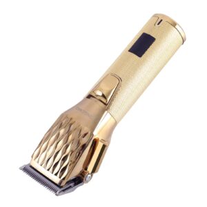 TOONLUPAL Hair Clippers for Men Professional Gold Metal Cordless Barber Clippers for Hair Cutting Machine Haircut Grooming Kit Rechargeable Hair Trimmer Maquinas para Cortar Cabello