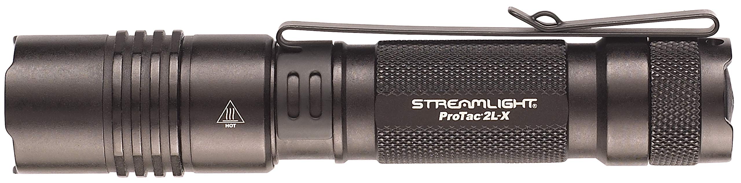 STREAMLIGHT 88083 ProTac 2L-X USB, Rechargeable USB battery & 66320 MacroStream USB Rechargeable Compact Flashlight with Wrist Lanyard, Hat Clip and USB Cord, Black