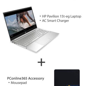 HP Newest Pavilion Business Laptop, 15.6'' Full HD Display, Intel Core i7-1195G7 Processor, 16GB RAM, 1TB SSD, Fingerprint Reader, HDMI, Webcam,Windows 11 Pro, Silver