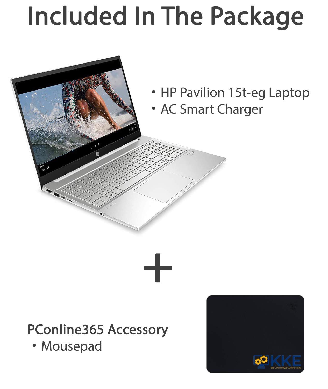 HP Newest Pavilion Business Laptop, 15.6'' Full HD Display, Intel Core i7-1195G7 Processor, 16GB RAM, 1TB SSD, Fingerprint Reader, HDMI, Webcam,Windows 11 Pro, Silver