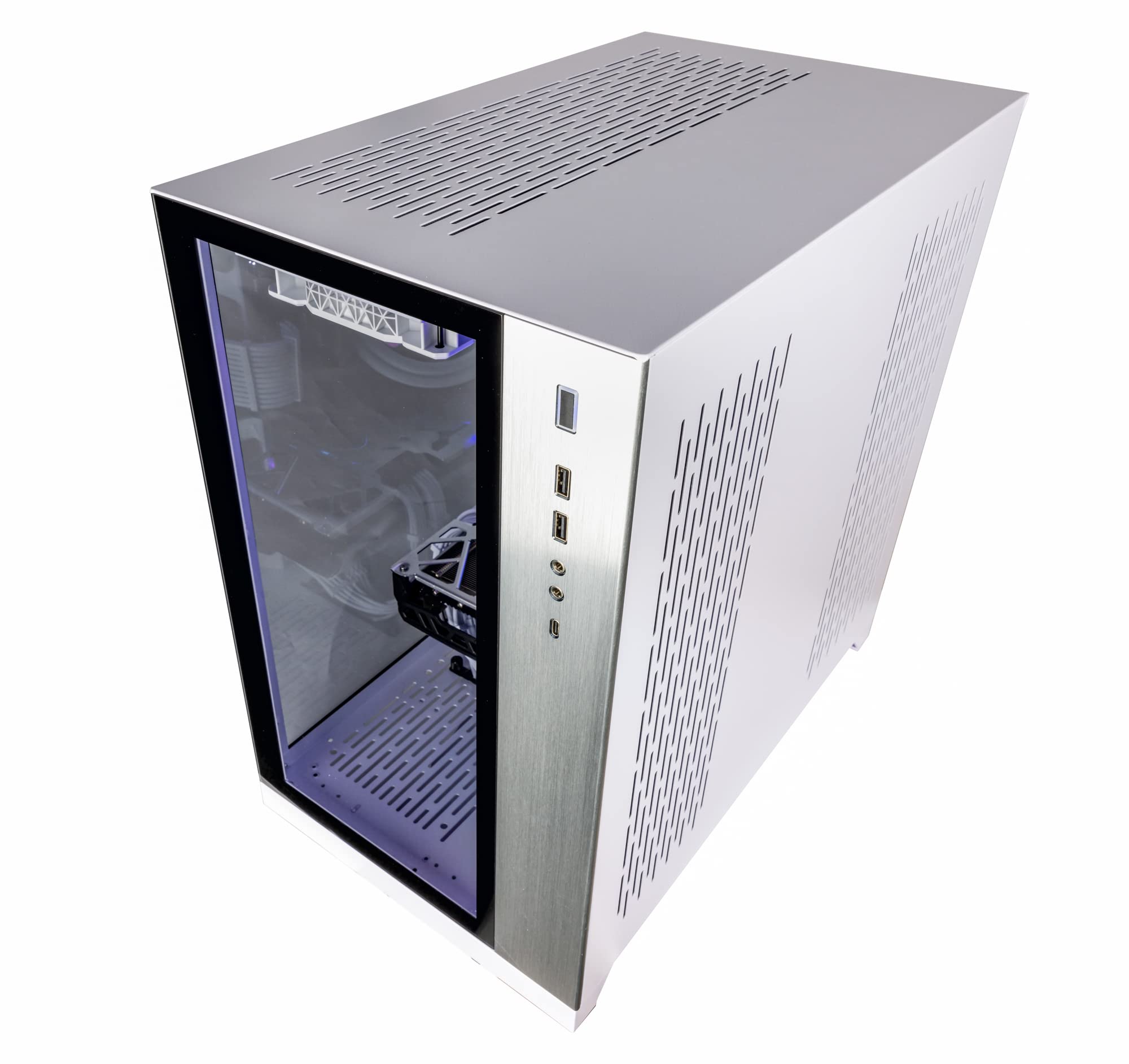 Velztorm Lux Lyte Custom Built Gaming Desktop PC (AMD Ryzen 9-5900X 12-Core, GeForce RTX 3050, 32GB RAM, 512GB PCIe SSD + 2TB HDD (3.5), WiFi, USB 3.2, HDMI, Bluetooth, Display Port, Win 10 Home)