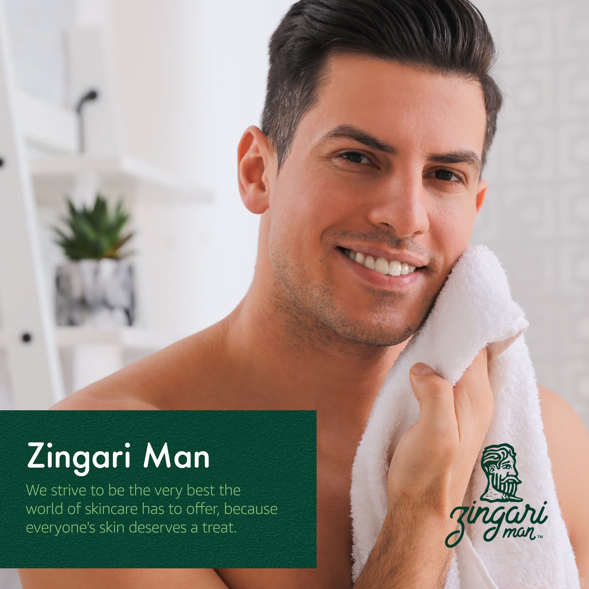 Zingari Man - The Master After-Shave Balm - Soothing Post-Shave Treatment to Ease Dry, Irritated Skin - Scented Lotion for Men's Skincare with Moisturizers that Hydrate Skin on the Face and Neck, 4oz