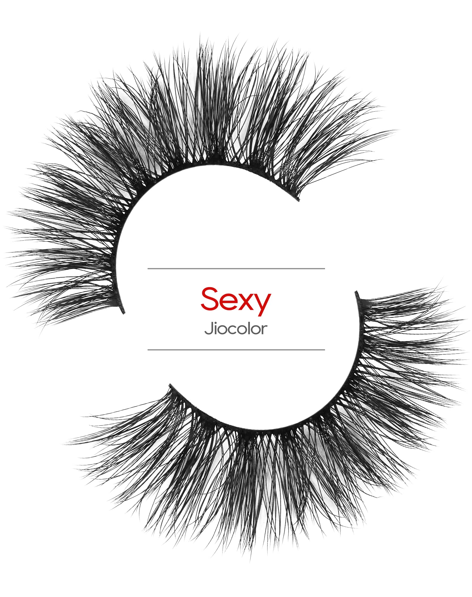 Natural Lashes Fluffy False Lashes That Look Like Extensions 3D Faux Mink Eyelashes 7 Pairs Cat Eye Fake Lashes Pack X23 Sexy False Eyelashes