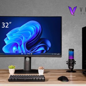 Velztorm Rivex CTO Gaming Desktop (Intel i9-12900K 16-Core, GeForce RTX 3090 24GB, 64GB DDR5 4800MHz, 1TB PCIe SSD + 2TB HDD, RGB Fans, 240 mm AIO, 1000W PSU, WiFi 6, BT 5.2, Win 10 Home)