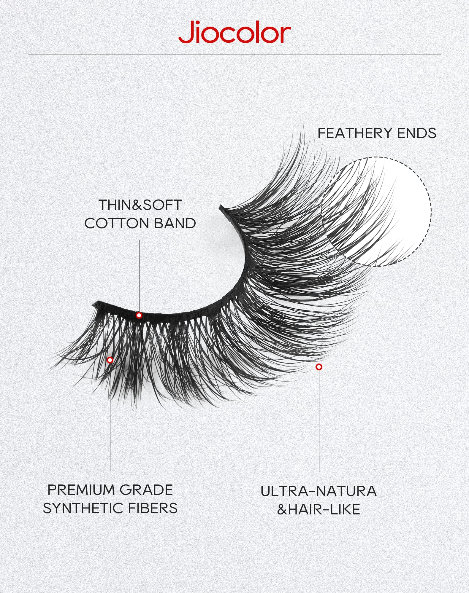 Natural Lashes Fluffy False Lashes That Look Like Extensions 3D Faux Mink Eyelashes 7 Pairs Cat Eye Fake Lashes Pack X23 Sexy False Eyelashes