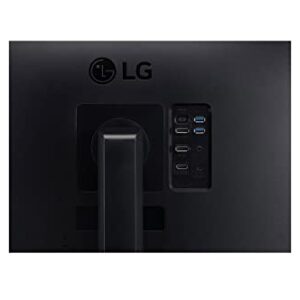 LG 23.8” 24BP75Q-B IPS QHD Monitor with HDR10, USB Type-C™ Port, AMD FreeSync™, Reader Mode, & Flicker Safe, Black