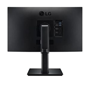 LG 23.8” 24BP75Q-B IPS QHD Monitor with HDR10, USB Type-C™ Port, AMD FreeSync™, Reader Mode, & Flicker Safe, Black