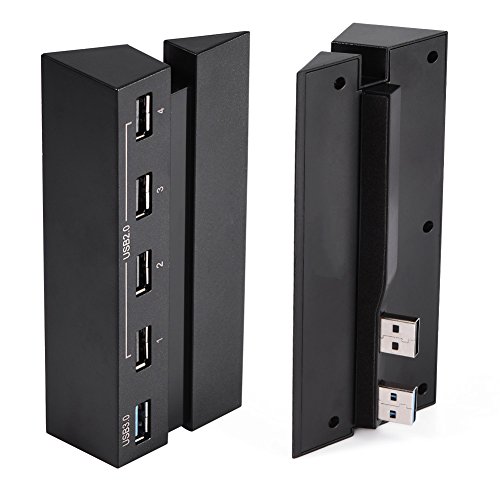 USB Hub 3.0, High Speed USB Adapter 5 Port Low for Game Console