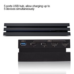 USB Hub 3.0, High Speed USB Adapter 5 Port Low for Game Console