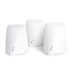 gl-b2200 (velica) tri-band wireless mesh router, 400mbps (2.4g) + 2x867mbps (5g), openwrt pre-installed, adguard supported, ddr3l 512mb, 16mb nor flash, emmc 8gb, easy setup with app (3-pack)