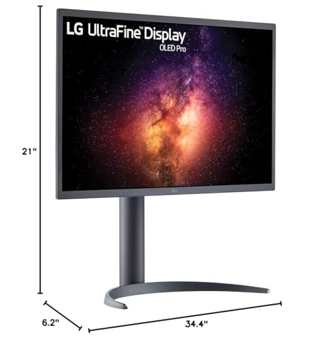 LG 27EP950-B 27' Ultrafine™ OLED Pro 4K Monitor for Professional Video Editing