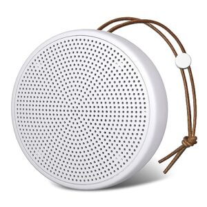 kipcush sleep sound machine, rechargeable, portable white noise machine, suit for wired headphone, 20 natural soothing sounds, timer, sound machine for baby, adults. (white)