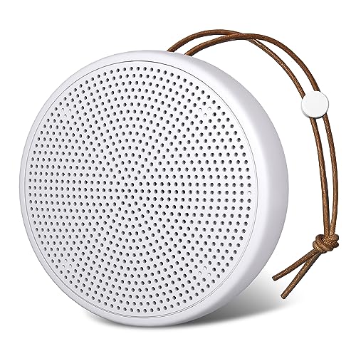 KIPCUSH Sleep Sound Machine, Rechargeable, Portable White Noise Machine, Suit for Wired Headphone, 20 Natural Soothing Sounds, Timer, Sound Machine for Baby, Adults. (White)