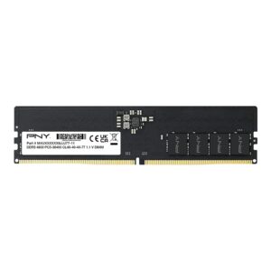 pny performance 16gb ddr5 4800mhz (pc5-38400) cl40 1.1v desktop (dimm) memory – md16gsd54800-tb