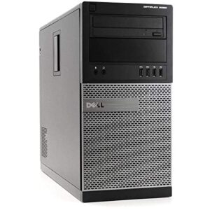 Workstation PC Desktop Computer for Editing and Design | Quadro K1200 4GB GPU | Intel Quad-Core i7 Processor | 500GB SSD + 4TB HDD Storage, 32GB RAM, Wi-Fi + BT, Windows 10 Pro (Renewed)